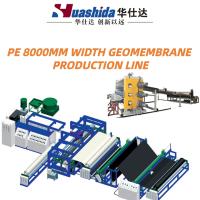 China High Efficiency Geo-Membrane Film Extrusion Line with 0.1-3.0mm Thickness and 8000mm Width for Plastic Geomembrane Production for sale