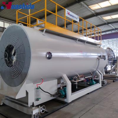 China Energy Saving HDPE Jacket Pipe Extrusion System with Automatic Control and Stable Performance for Pre-Insulated Pipe Production for sale