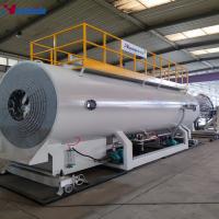 China HDPE Jacket Extrusion Line for Pre-Insulated Pipe with PLC Control and High-Speed Energy-Saving Production for sale