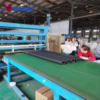 China EPDM/NBR/PVC Rubber Foam Pipe and Sheet Production Line with 0-2000mm Width and Electric or Natural Gas Heating for sale