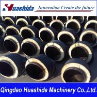 China ISO9001:2008 Certified PERT-50/200MM Pre-Insulated Pipe Production Line with One-Step Continuous Foaming Process for sale