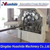 China Computerized Single-screw PERT-50/200MM Pre-Insulated Pipe Production Line with Polyurethane Foaming for sale