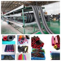 China Rubber Foam Sponge Tube Production Line / Air Conditioning Insulation Sheet Production Line / Rubber Insulation Pipe Production Line for sale