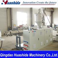 China HDPE Winding Pipe Making System with 200-3000mm Pipe Range, PLC Control, and Hollow Wall Structured Design for sale