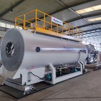 China Fully-Automatic Vacuum Calibration Insulated Pipe Production Line for sale
