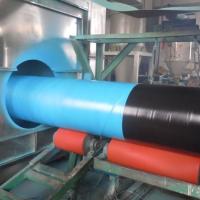 China 3LPE Coating Pipe Production Line pipe external polyethylene coating plant for sale