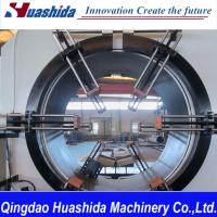 China Large Diameter HDPE Jacket Pipe Extrusion Machine with Dust-Free Planetary Cutting and Automatic Operation for sale