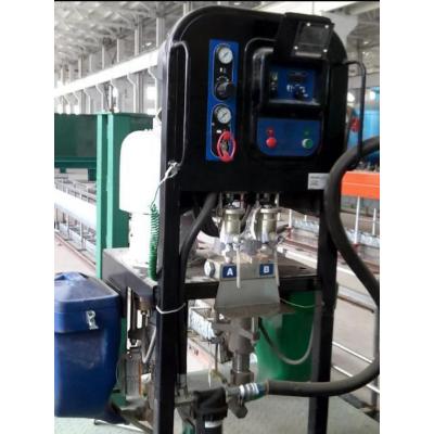 China Internal Anticorrosion Epoxy Liquid Spray Coating Line with high-pressure airless spray for sale