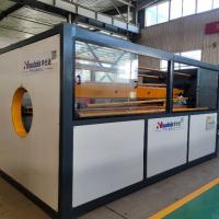 China High-Efficiency Single-Screw Extruder with Automatic Vacuum Feeding for HDPE Jacket Pipe Extrusion Line for sale
