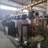 China HDPE Pre-Insulated Pipe Production Line with Single-Screw Technology and Computerized Control for Dust-Free Planetary Cutting for sale