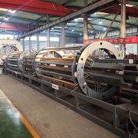 China HDPE Jacket Pipe Machine with Vacuum Calibration Technology  for Pre-Insulated Pipe Production Line for sale