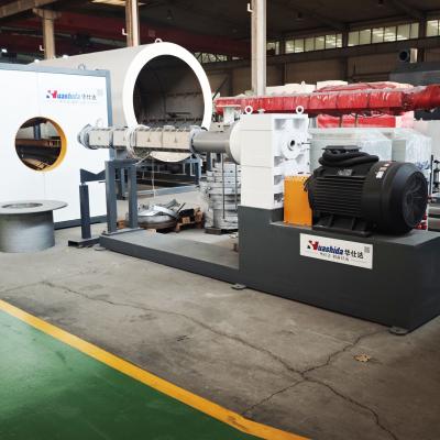 China HDPE Insulated Pipe Production Line Vacuum Calibration Technology for sale