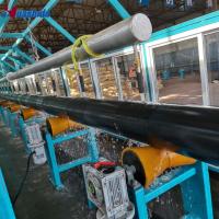 China O-Type Extrusion 3LPE Coating Machine with FBE Coating and SA2.5 Surface Treatment for Steel Pipe Protection for sale