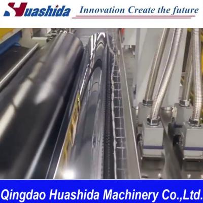 China Automatic Geo-Membrane Film Extrusion Line with 0.1-30mm Thickness and 8000mm Width for Waterproof Coiled Material Film for sale