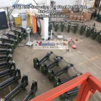 China 3LPE Coating Pipe Production Line with Shot Blasting for 20mm - 1420mm Pipe Diameter Range and 159mm Processing Capacity for sale