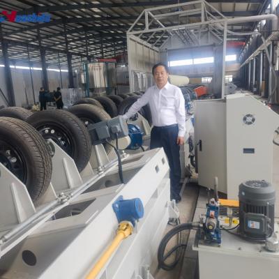 China Automated Large-Diameter Pre-Insulated Pipe Production Line with High-Pressure Air Type Polyurethane Spray Foam for sale