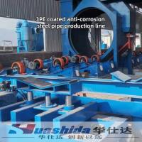 China Automatic 3PE Coating Line with Epoxy Powder for Steel Pipes 20mm - 1420mm for sale
