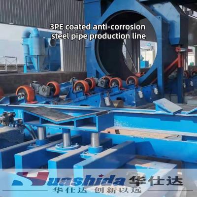 China Automatic 3PE Coating Line with Epoxy Powder for Steel Pipes 20mm - 1420mm for sale