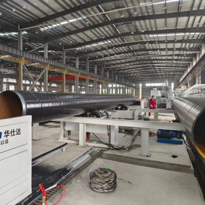 China Automatic 3LPE Coating Pipe Production Line with SA2.5 Cleaning Level for Steel Pipe Dia. 50-4200mm Anti-Corrosion for sale
