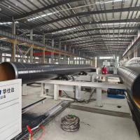 China Automatic 3PE Coating Production Line with SA2.5 Cleaning Level for Steel Pipes 50-4200mm for sale