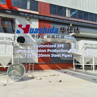 China 3LPE Coated Pipe Process / 3LPE Coated Steel Pipe Supply for sale