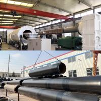 China HDPE Jacketed PU Pre-Insulated Pipe Production Line with Dust-Free Planetary Cutting and PLC Control for Municipal Water & Gas Transportation for sale