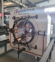 China HDPE Jacketed PU Pre-Insulated Pipe Production Line with Dust-Free Planetary Cutting and PLC Control for Municipal Water & Gas Transportation for sale
