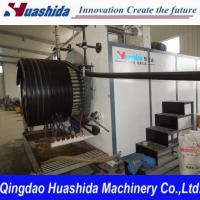 China Large-Diameter Hollow-Wall Corrugated Spiral Wound Pipe Production Line with Unique I-shaped Wall Structure and Automatic Single-Screw Extrusion for sale