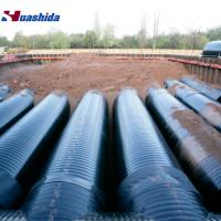 China Large-Diameter Hollow-Wall Corrugated Spiral Wound Pipe Production Line with Unique I-shaped Wall Structure and Automatic Single-Screw Extrusion for sale