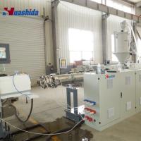 China Big Diameter HDPE Hollow Wall Corrugated Pipe Extrusion Line with Single-Screw Extruder for Municipal Underground Drainage System for sale