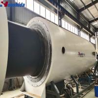 China Automatic HDPE Pipe Extrusion Production Line for Pre-Insulated Pipes with 1000kg/H Capacity and 0.5-6m/min Speed for sale