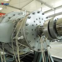 China HDPE Pipe Extrusion Line with 20-2200mm Diameter Range, Vacuum Calibration, and High-Efficiency Extruder for Water and Gas Supply for sale