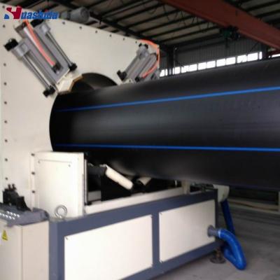 China HDPE Pipe Extrusion Line with PLC Control System for 20-2000mm Diameter Range and Single Screw Extruder for sale