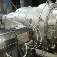 China HDPE Pipe Extrusion Line with Single-Screw Extruder and 1000 Kg/H Capacity for Water/Gas Supply Pipe Production for sale