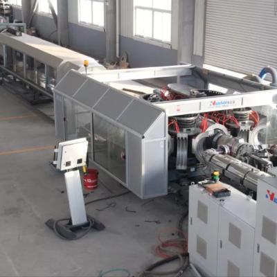China Fast Extrusion Double-Wall Corrugated Sewer Pipe Manufacturing Line for sale