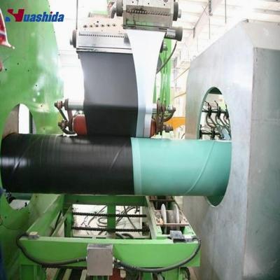China O-Type Extrusion 3PE Coating Line with SA 2.5 Treatment for 50-426mm Metal Pipes for sale