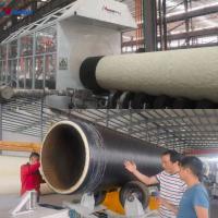 China High-Pressure Foaming Machine Pre-Insulated Pipe Production Line with Sa2.5 Rust Removal and 206mm-1820mm Steel Pipe Coverage for sale