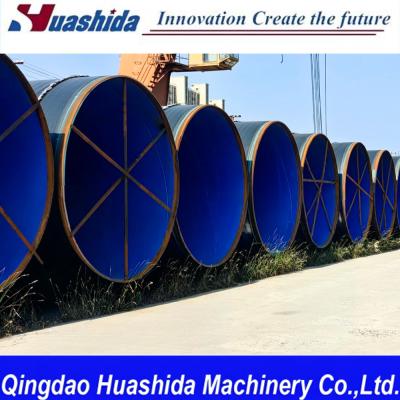 China Automatic PLC Controlled 3LPE Coating Pipe Production Line for 50-4200 mm Anti-Corrosion Steel Pipes for sale