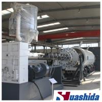 China High Efficiency HDPE Jacket Pipe Extrusion Line with Vacuum Calibration for Automated Pre-Insulated Pipe Production for sale