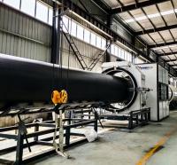 China HDPE Casing Jacket Extruder with 250-1350 kg/h Capacity, 160-650 kW Power, and PLC Control for Pre-Insulated Pipe Production for sale