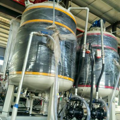 China Polyurethane Spray Coating Equipment for 508-1620 mm Steel Pipe with 30-100 mm Foaming Thickness for Hot Chiller Water/Oil/Chemical Material Pipeline for sale