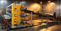 China Single-Screw Plastic Film Production Line with 0.1-30mm Thickness and 5000mm Maximum Width for sale
