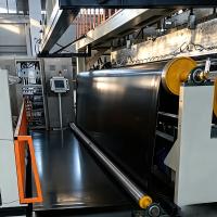 China Single-Screw Plastic Film Production Line with 0.1-30mm Thickness and 5000mm Maximum Width for sale
