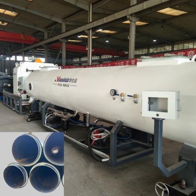 China High-Efficiency HDPE Pipe Extruder Machine with  PLC Control for 110-1380mm Pre-Insulated Pipe Production Line for sale