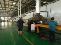 China NBR Foam Production Line with 250 M3/Day Capacity, PLC-Based Control System, and Adjustable Thickness for Sheet-Shaped Products for sale