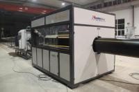 China HDPE Water Drainage Tube Making Plastic Extruder Single Screw Extrusion Machine for sale