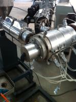 China HDPE Water Drainage Tube Making Plastic Extruder Single Screw Extrusion Machine for sale