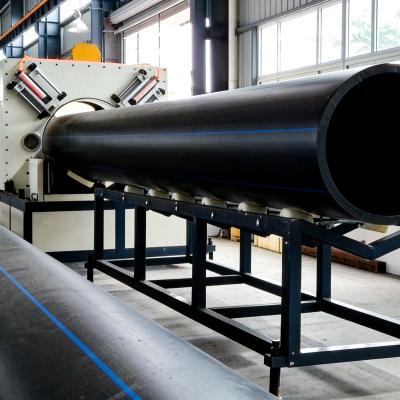 China Automatic HDPE Pipe Extrusion Line for PE100 Water Gas Supply Pipes with 16-1600mm Diameter Range for sale