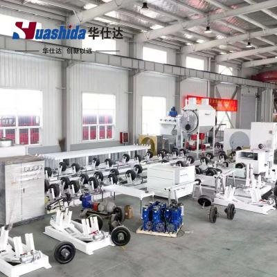 China Steel Pipe Internal and External FBE Coating Line with Shot Blasting Machinery for sale