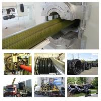 China Flexible PERT Insulated Pipe Production Line with Continuous Foaming and Automatic Single-screw Operation for sale